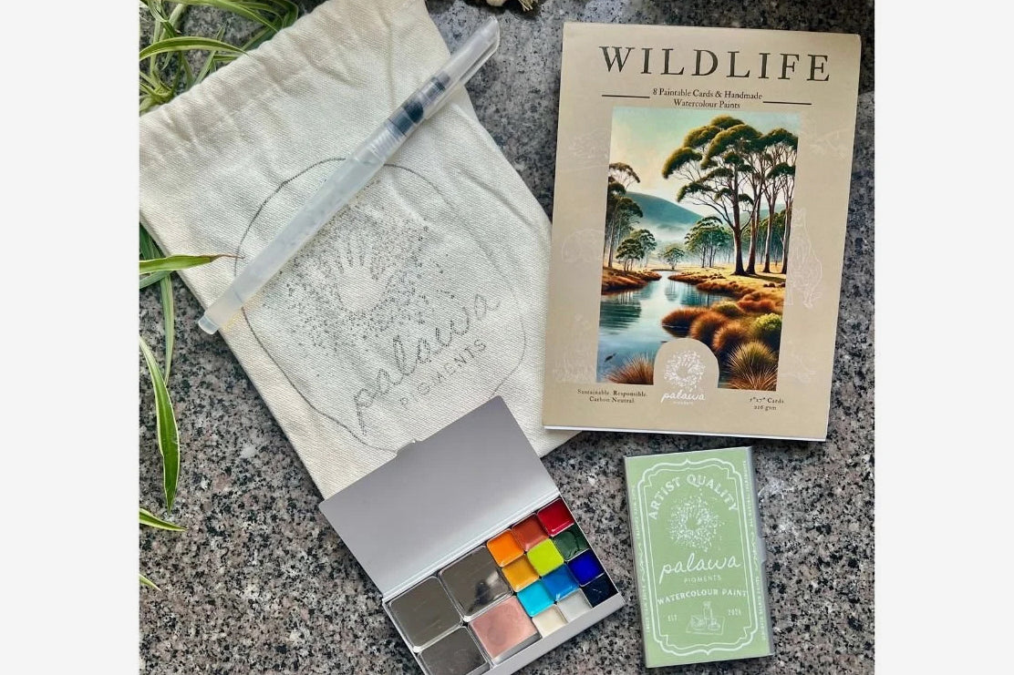 Palawa Pigments Watercolour Paintable Pad - Wildlife – Flywheel