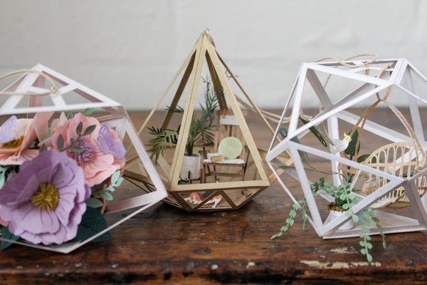 PaperNthought 3D Paper Puzzle - Flowers & Butterfly – Flywheel