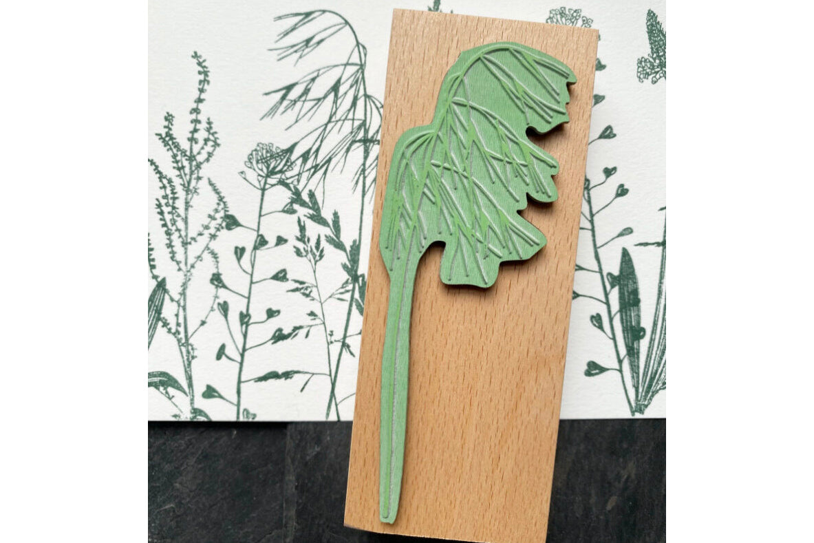 Stempel Jazz Rubber Stamp - Bromegrass – Flywheel