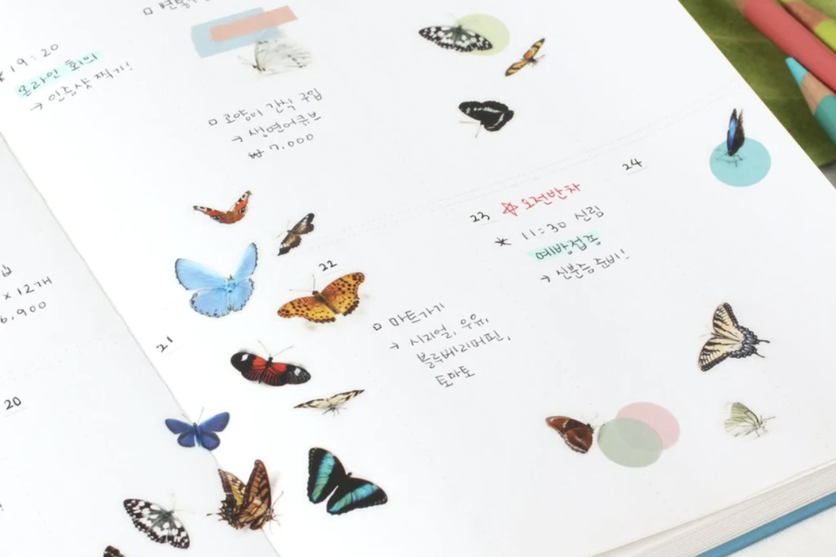 Appree Nature Stickers - Butterflies – Flywheel