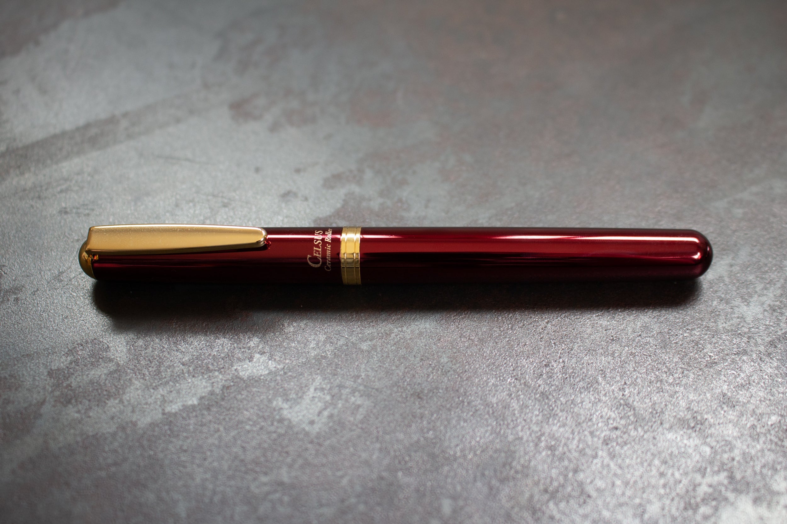 OHTO CR01 Ceramic Roller Pen - Wine Red – Flywheel