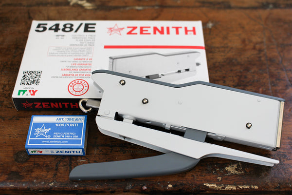 Zenith 548/E Stapler - Grey – Flywheel